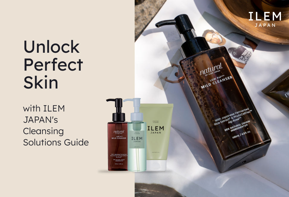 Face Wash vs Cleanser: Key Differences & Benefits for Your Skin - ILEM JAPAN
