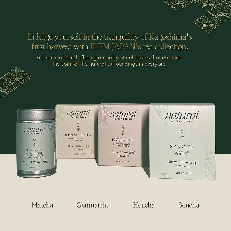 Buy Best Japanese Sencha Green Tea Online - ILEM JAPAN