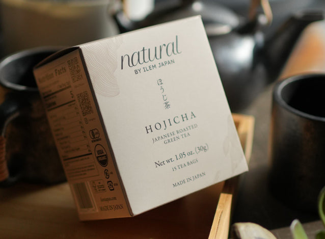 Shop Hojicha Japanese Roasted Green Tea Online - ILEM JAPAN