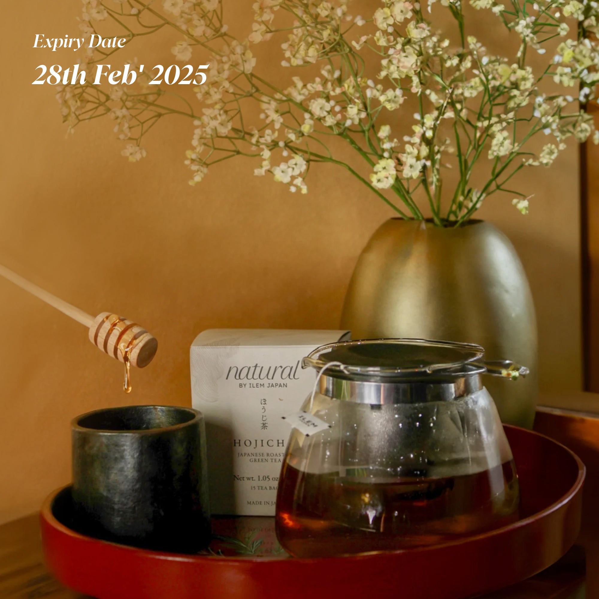 Shop Hojicha Japanese Roasted Green Tea Online - ILEM JAPAN