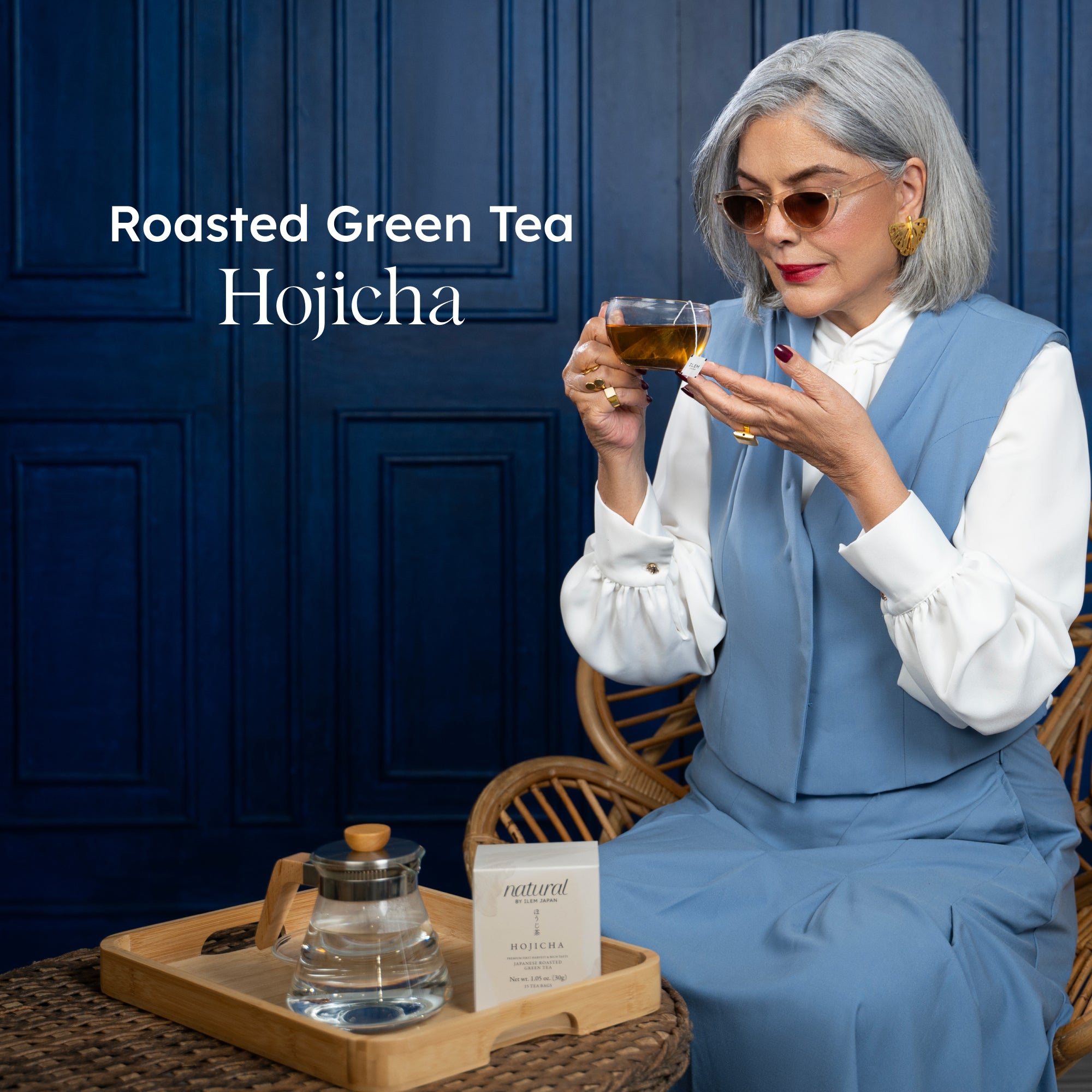Shop Hojicha Japanese Roasted Green Tea Online - ILEM JAPAN